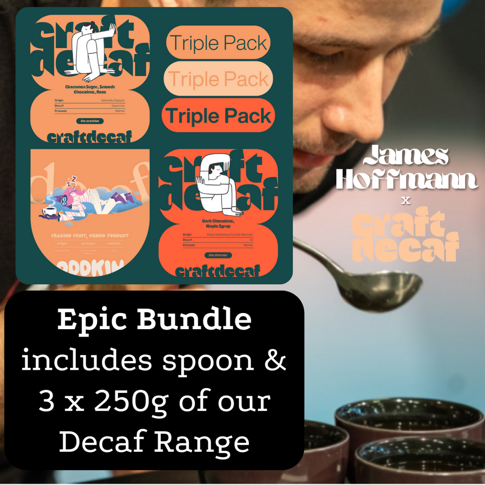 The Decaf Project Kit by James Hoffmann - Spare Sets – Craft Decaf